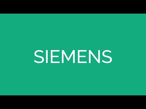 How To Pronounce Siemens In American Accent