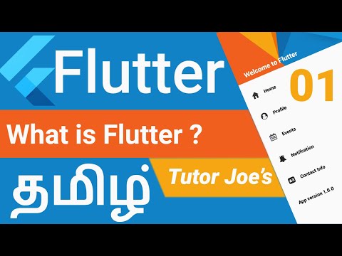 What is Flutter in தமிழ் | Mobile Apps Development | Introduction of Flutter | Android | iOS