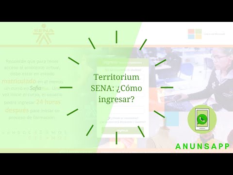 COMO INGRESAR A LA PLATAFORMA TERRITORIUM - CURSOS VIRTUALES SENA