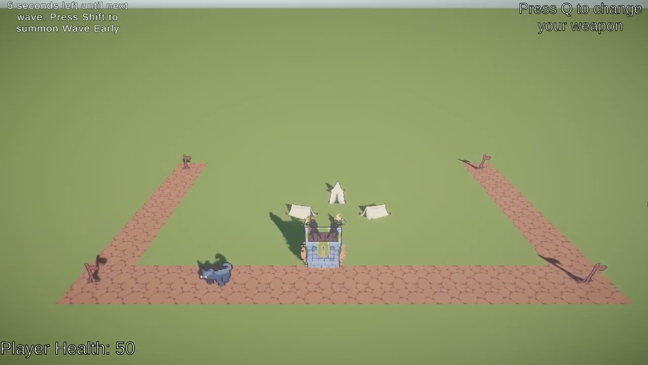 2.5D Tower Defense Game with Github Link