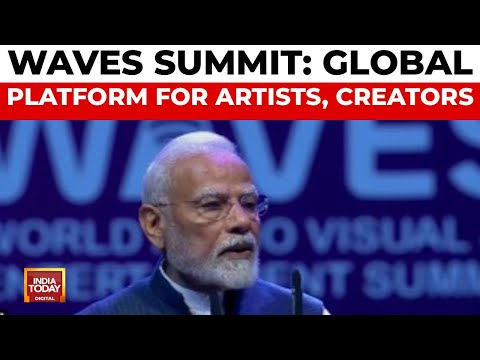 WAVES: PM Inaugurates World Audiovisual and Entertainment Summit in Mumbai