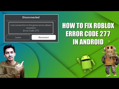How to Fix Error 277 in Roblox on Android || Roblox error code 277 problem solve