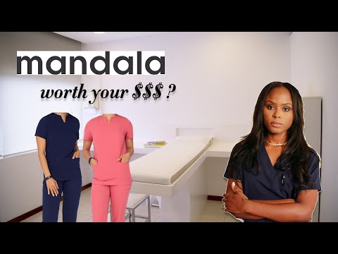 The ONLY MANDALA SCRUBS REVIEW you need to watch (you're welcome)