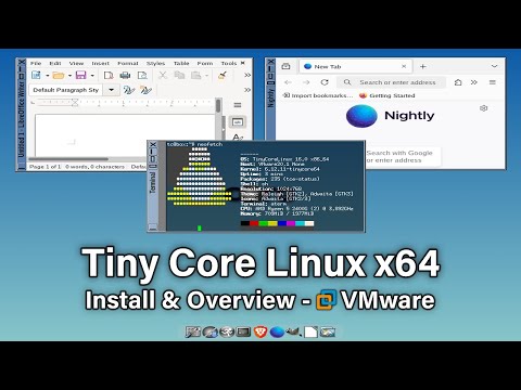 Tiny Core Linux x64 : The 40 MB x64 Distro