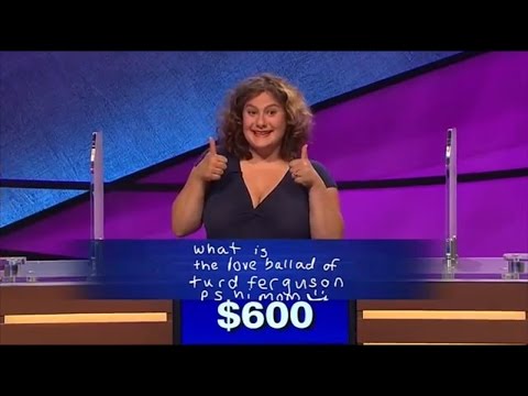 'Jeopardy' Contestant Gets Alex Trebek to Say Turd Ferguson