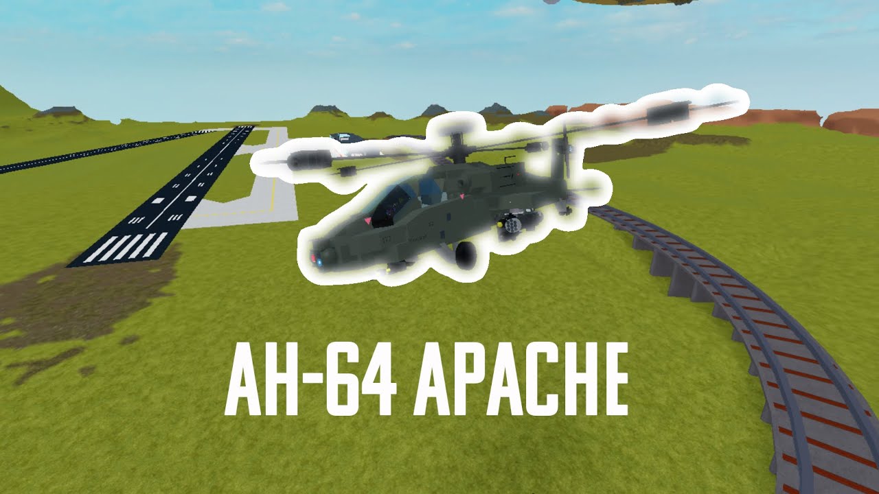AH-64 Apache Showcase | Roblox Plane Crazy