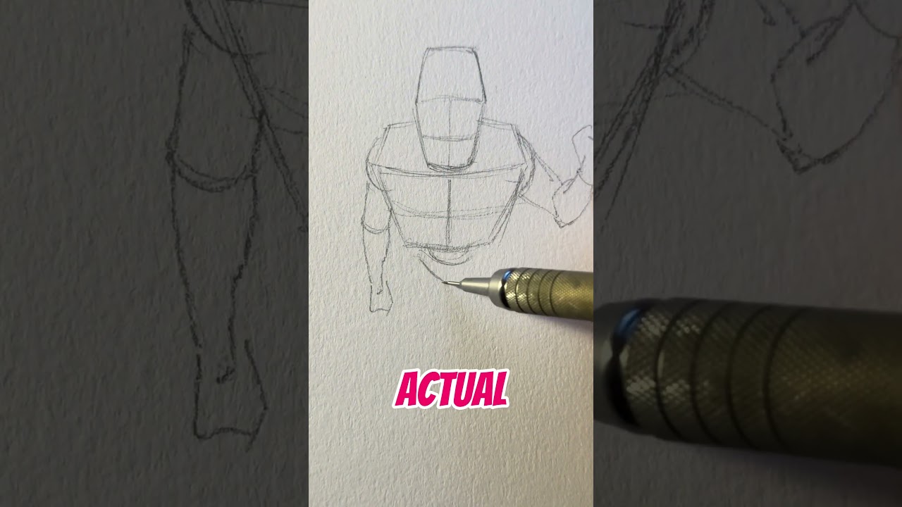 How to draw perspective from top view || Jmarron