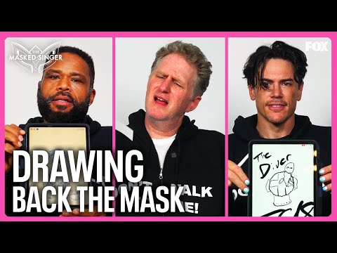 Drawing Back The Mask ft. Rubber Ducky, Diver, & Pickle | Season 10 | The Masked Singer