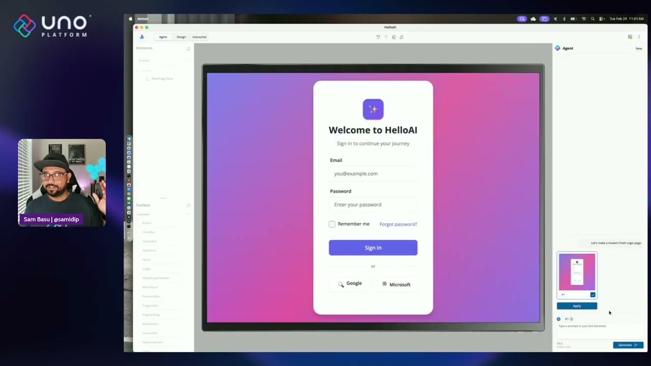 Quick Overview of Uno Platform Studio