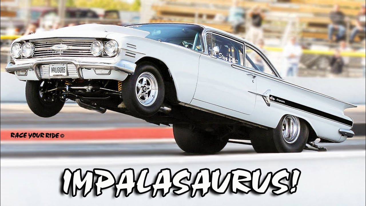 1960 Chevrolet Bel Air "Impalasaurus" Is a Wheelstanding 8-Second ...