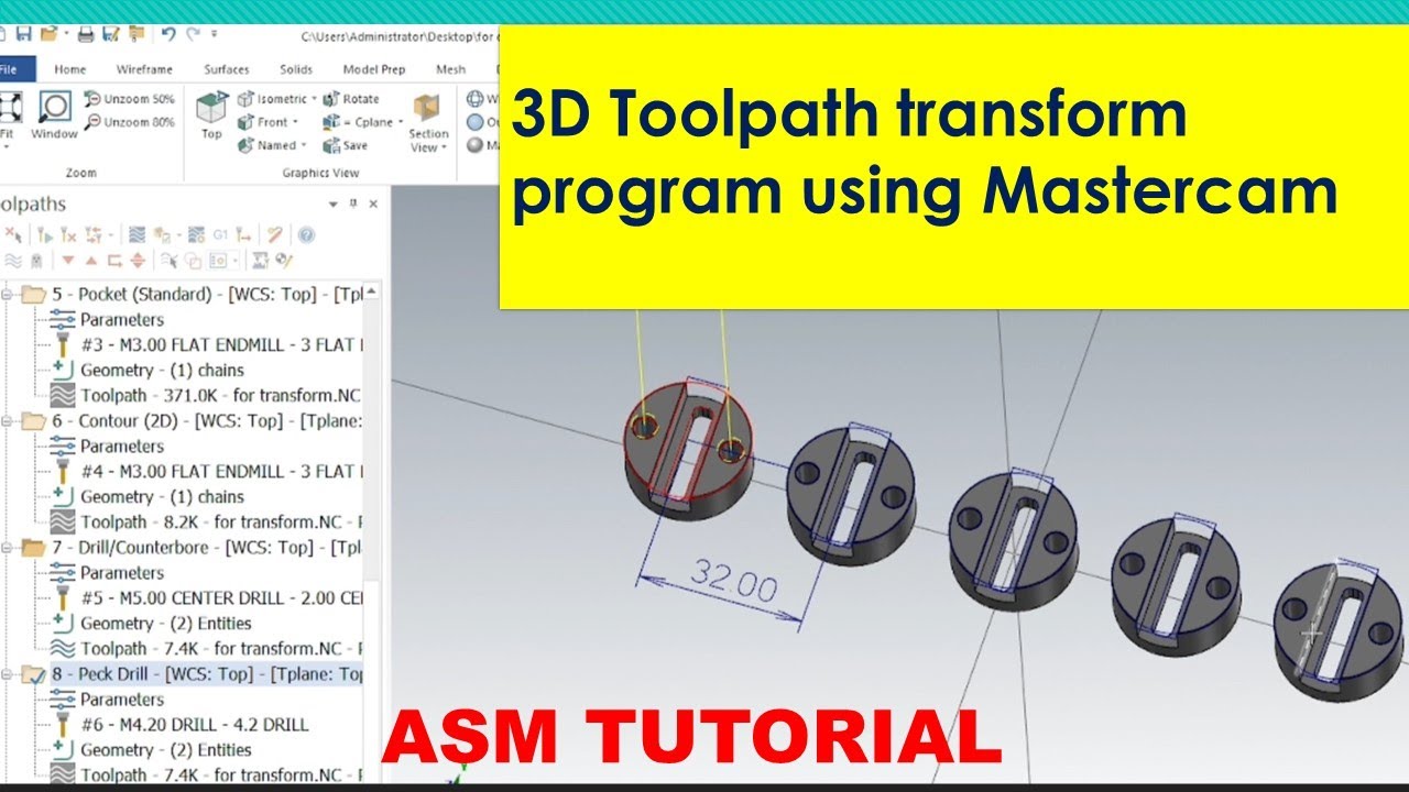 Toolpath Transform Program