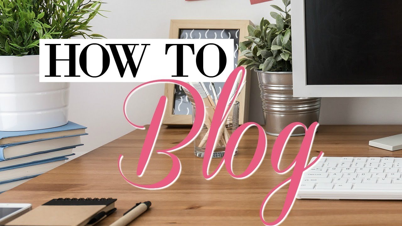 Welcome to How to Blog!