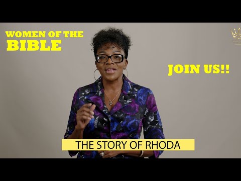 WOMEN OF THE BIBLE SERIES: The Story of Rhoda with Velma E. Taylor-Alderson