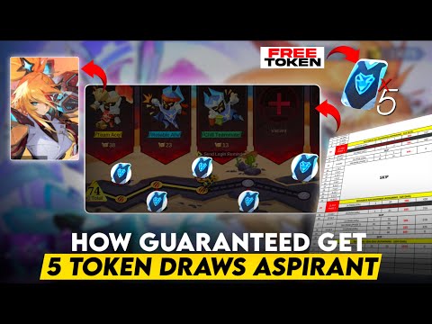 HOW GET 5 FREE TOKEN DRAWS ASPIRANT 3RD LESLEY & CHANGE SKINS