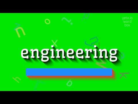 HOW TO SAY ENGINEERING? #engineering