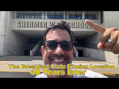 The REAL Filming Location of The Breakfast Club 40 Years Later!