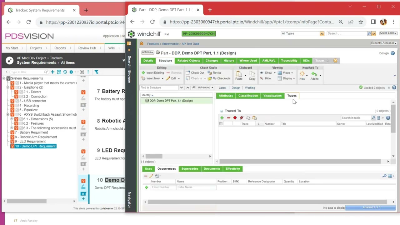 PDSVISION | DPT with Codebeamer ALM & Windchill PLM