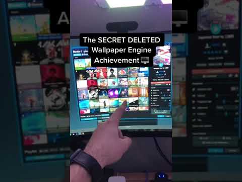 DELETED Wallpaper Engine Achievement! Did you know about this? 🤔#shorts #steamgames #wallpaperengine