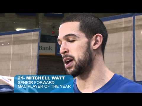 Mitchell Watt Voted MAC Men's Basketball Player of the Year