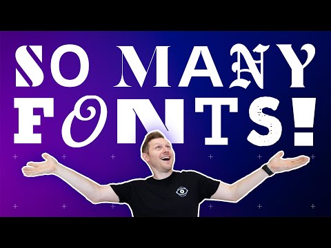 The BEST FREE Fonts Online! | Design Resource