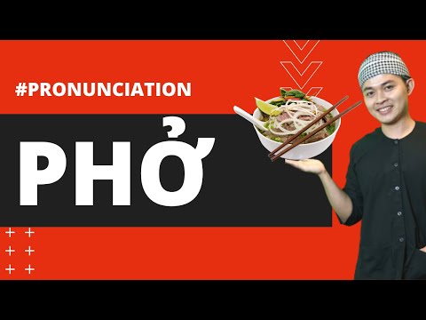HOW TO PRONOUNCE "PHO" PHỞ CORRECTLY IN SAIGON DIALECT - Learn Southern Vietnamese