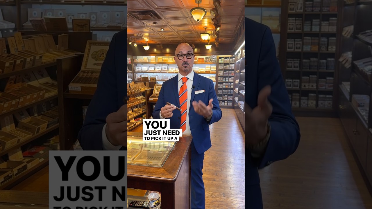 Cigar keeps going out? 🤔