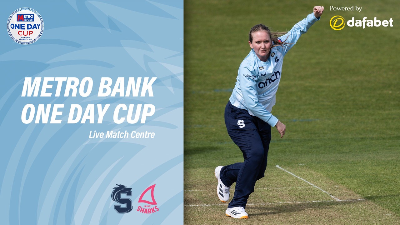 🔴 LIVE | Steelbacks Women vs Sussex Women | Metro Bank One Day Cup Women's League 2