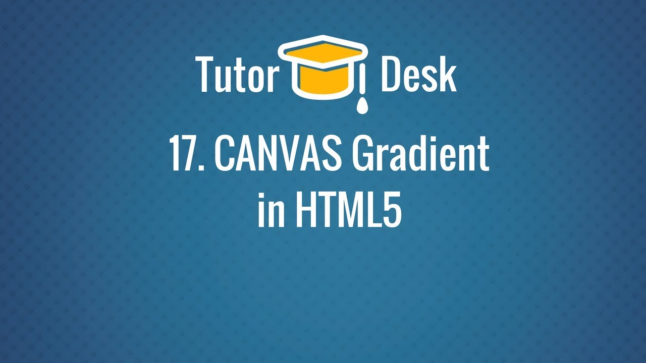 Canvas Gradient in HTML5