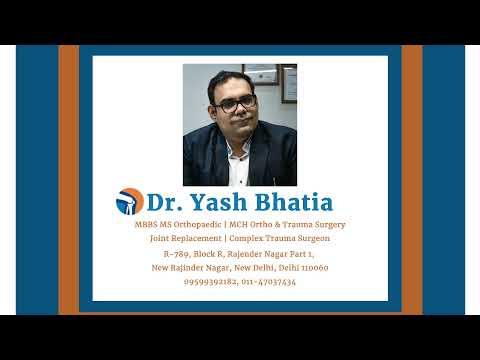 Dr Yash Bhatia Orthopaedics Centre | New Rajender Place | Orthopedics & Physiotherapy Clinic