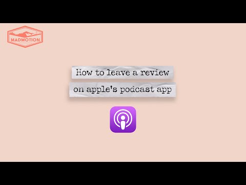How to get podcast reviews - apple podcast app from phone