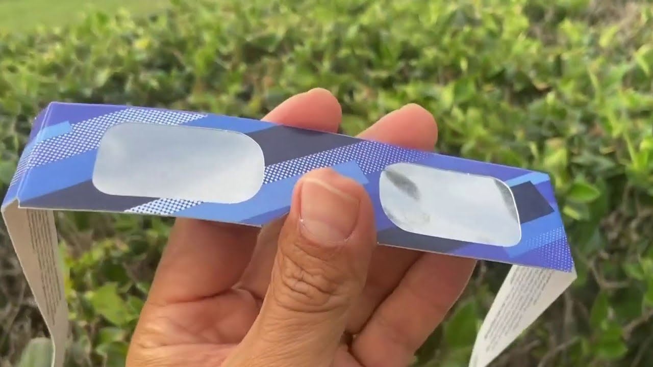 Keeping your eyes safe during the solar eclipse