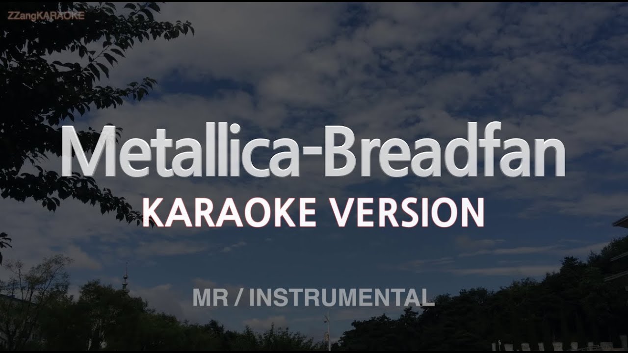 Metallica - Breadfan (Instrumental) (Karaoke Version)