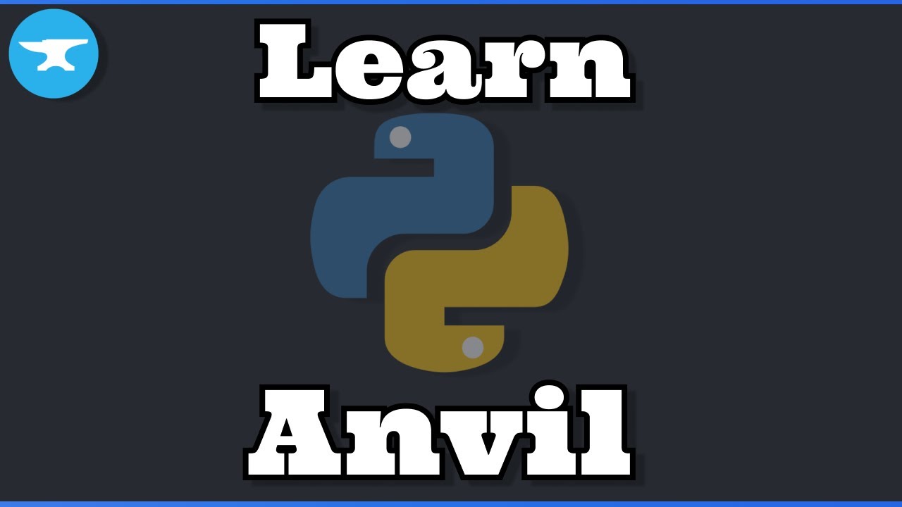 Create a web app with only Python - Python Anvil Tutorial