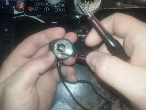 Bell and Howell Tac Light Tailcap Switch Removal