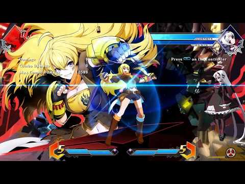 Steam Community :: Video :: BlazBlue Cross Tag Battle Azrael+Yang combos