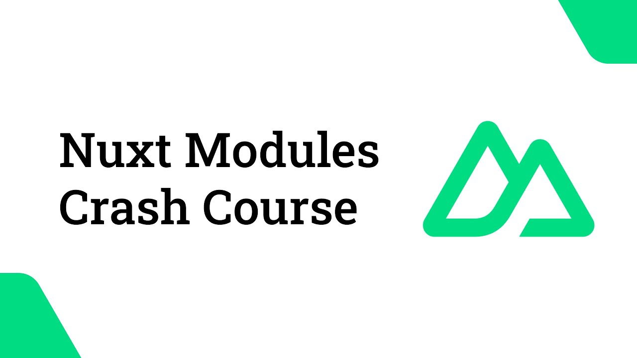 Nuxt Modules Course