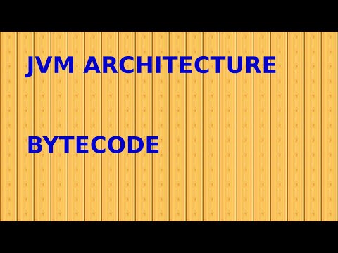 JVM Architecture & Java Bytecode | Java Bytecode