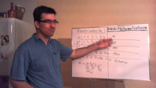 📹 Kombinatorika - faktoriály - rovnice | Mathematicator