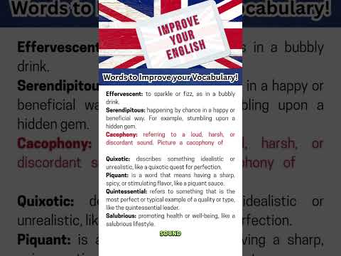 7 POWERFUL Words to Improve Your Vocabulary Instantly! (Sound Smarter Today) | VocabShocab