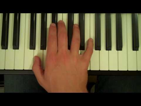 How To Play a G Minor 7th Chord on the Piano