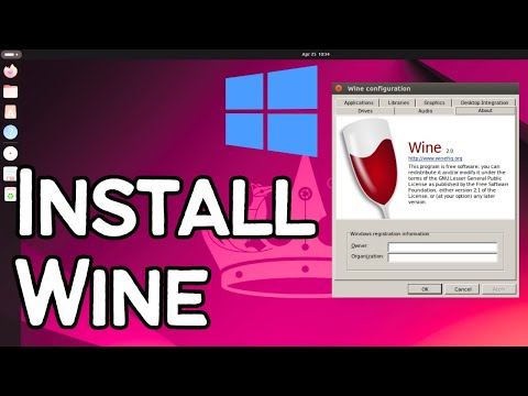 How to Install Wine on Ubuntu 24.04 LTS Linux | Running Windows Programs on Linux