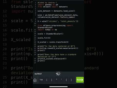 Python Bytes - Machine Learning K Means Part 2 Transform Data & Centered Check Code in Description