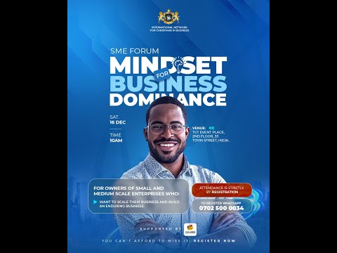 SME FORUM - Mindset for Business Dominance