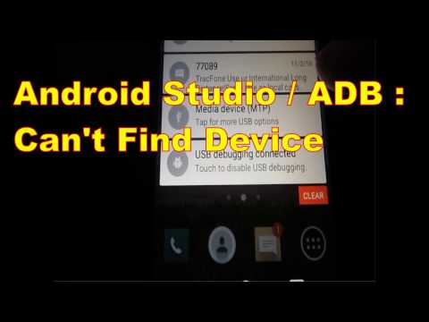 Android Studio / ADB : Can't Find Device, Lollipop issue