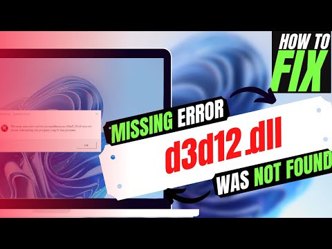 [𝟚𝟘𝟚4] How To Fix D3D12.dll Missing From Your Computer Error Windows 10/8.1/7 32/64 bit 🅽🅴🆆