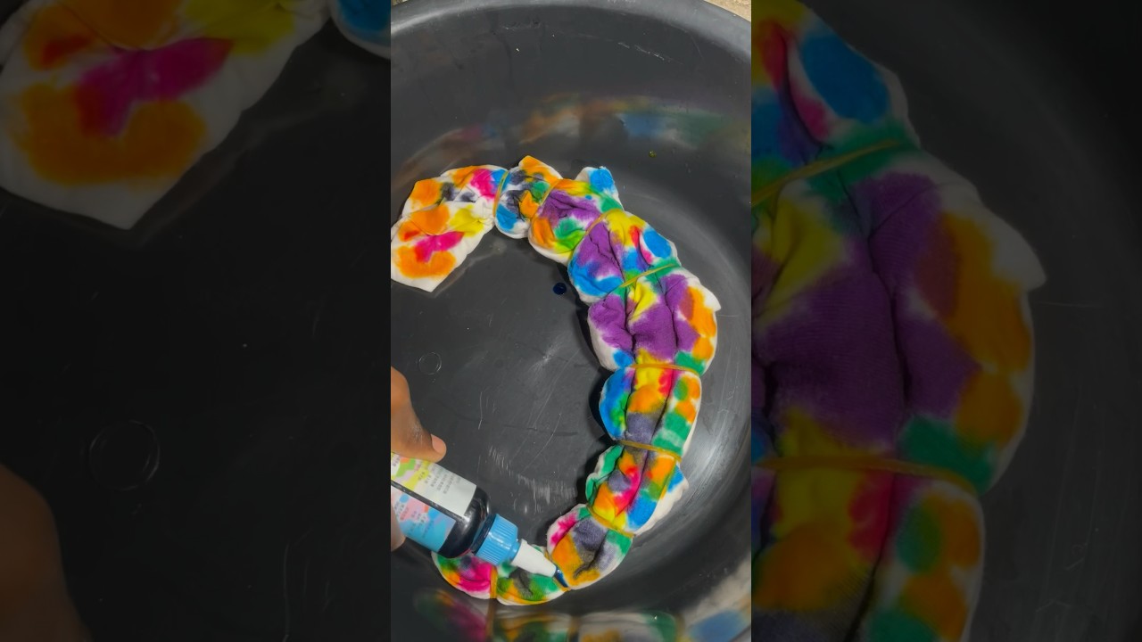 Amazing tie dye tutorial / quick & easy