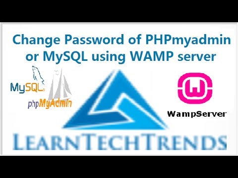 How to change or setting up root password of PHPmyadmin in localhost for MySQL using WAMP server