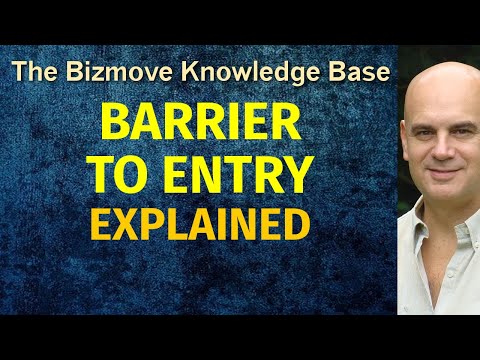 Barrier To Entry Explained | Management & Business Concepts
