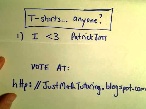 PatrickJMT T-Shirts?!?!