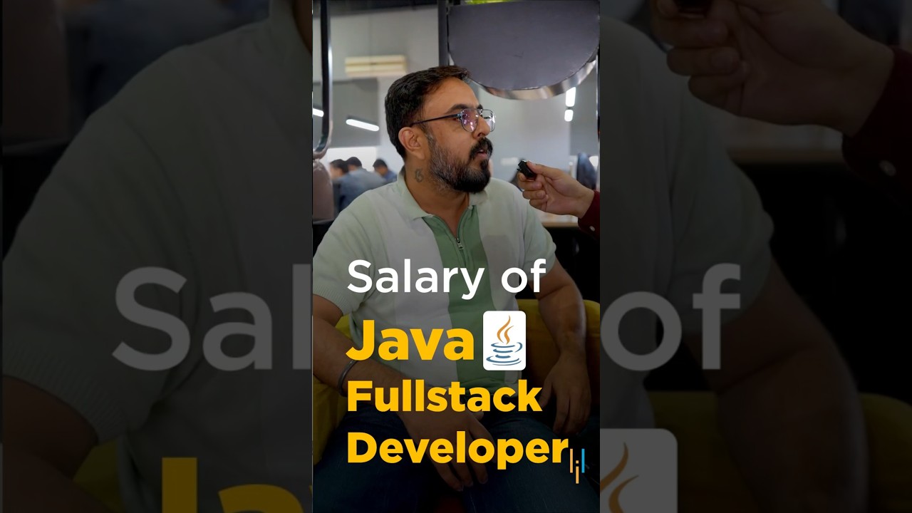 🔥Salary of Java Full Stack Developer #shorts  #simplilearn